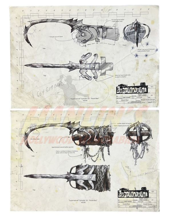 Supernatural (2005 - 2020) - Artwork - Hook Man 2 Pieces Season1