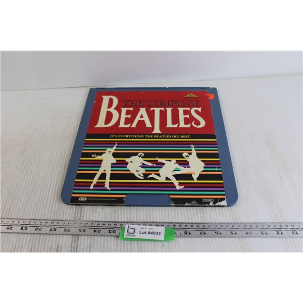 The Complete Beatles Video Disc Bodnarus Auctioneering