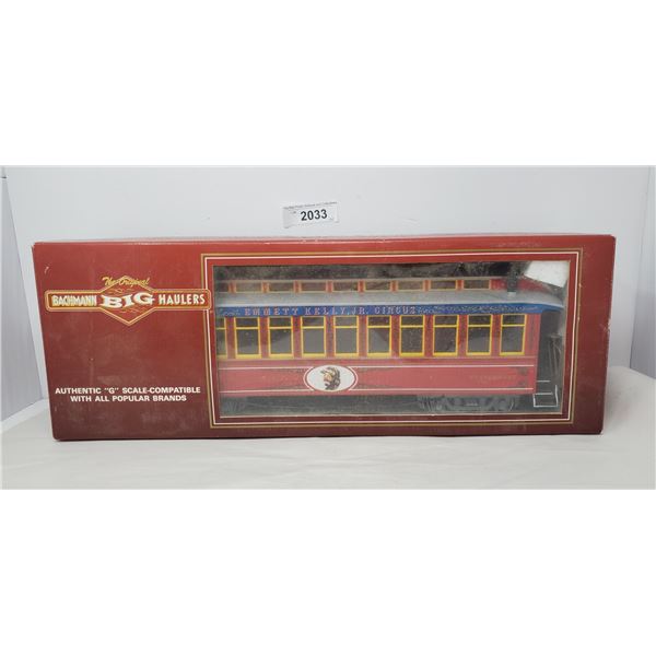 Original Bachman Big Haulers G Scale G Performers Car Coach 97271 In Box