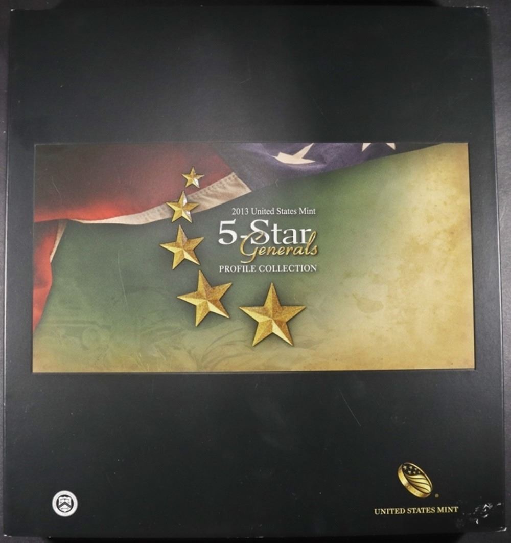 2013 5-STAR GENERALS PROFILE COLLECTION SET