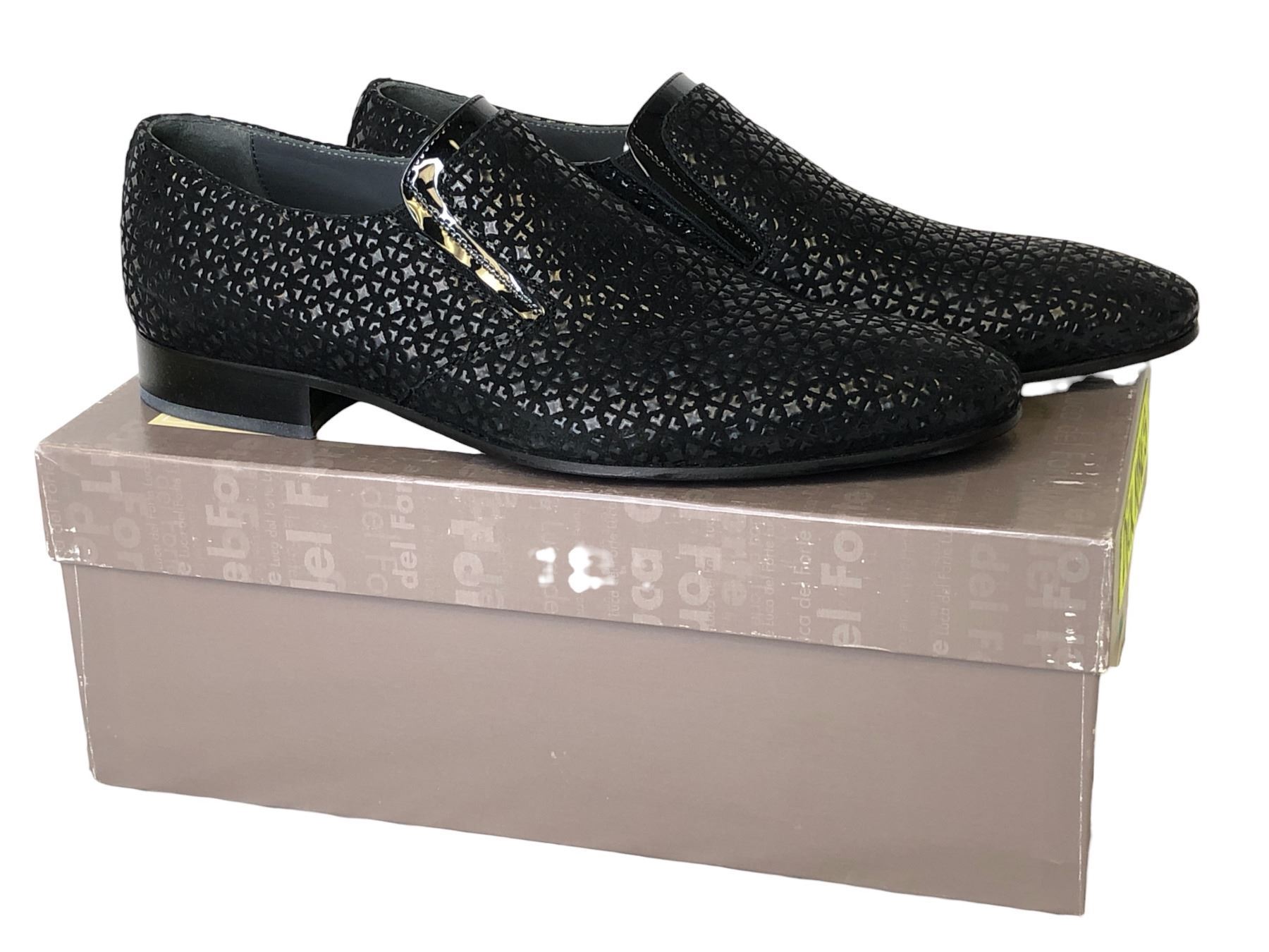 Pair of Luca Del Forte Filippo Shoes - size 41 Made in Italy