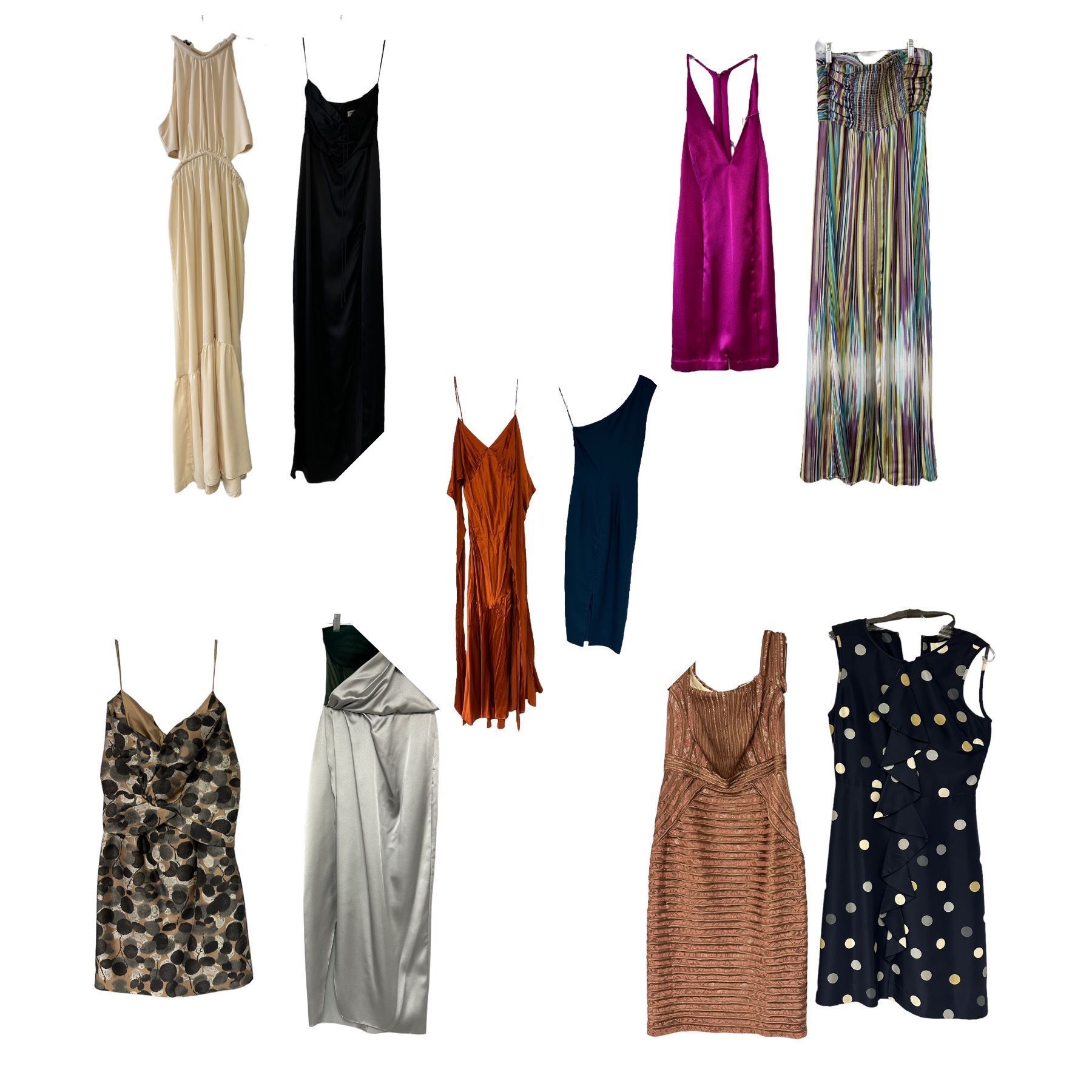 Group of 10 assorted women dresses - including brands "Ports", "Kate ...