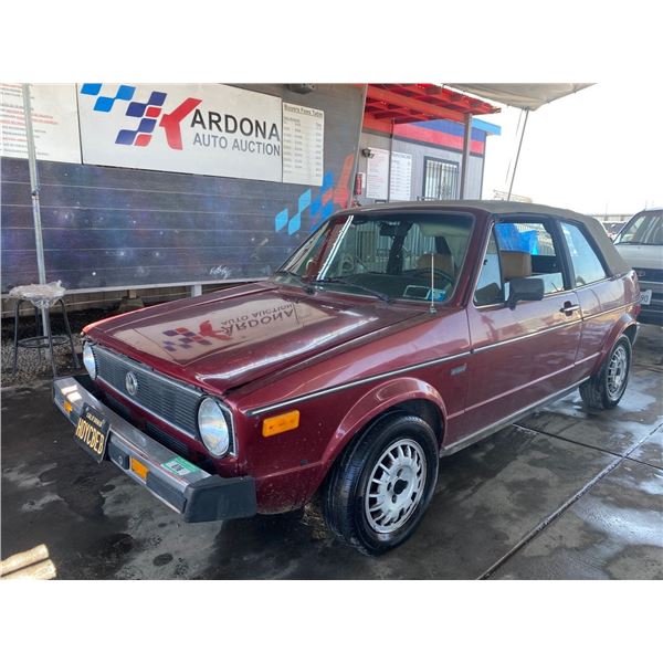 1982 VOLKSWAGEN RABBIT