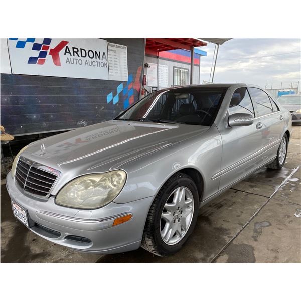 2003 MERCEDES-BENZ S-CLASS