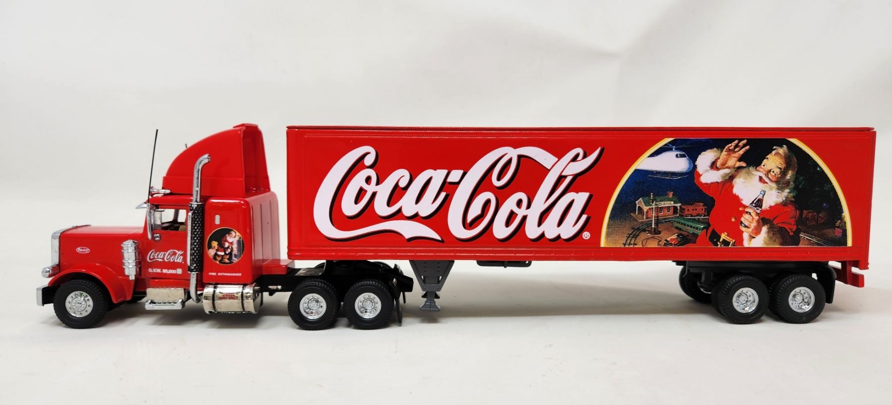Collectible Mattel Matchbox Coca-Cola Semi Truck ca.1997