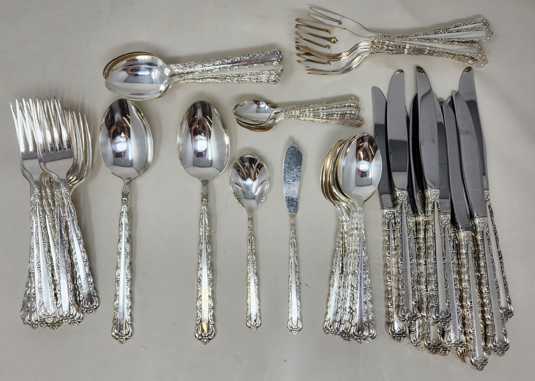 Antique 1881 Rogers Oneida Ltd Silverware Set