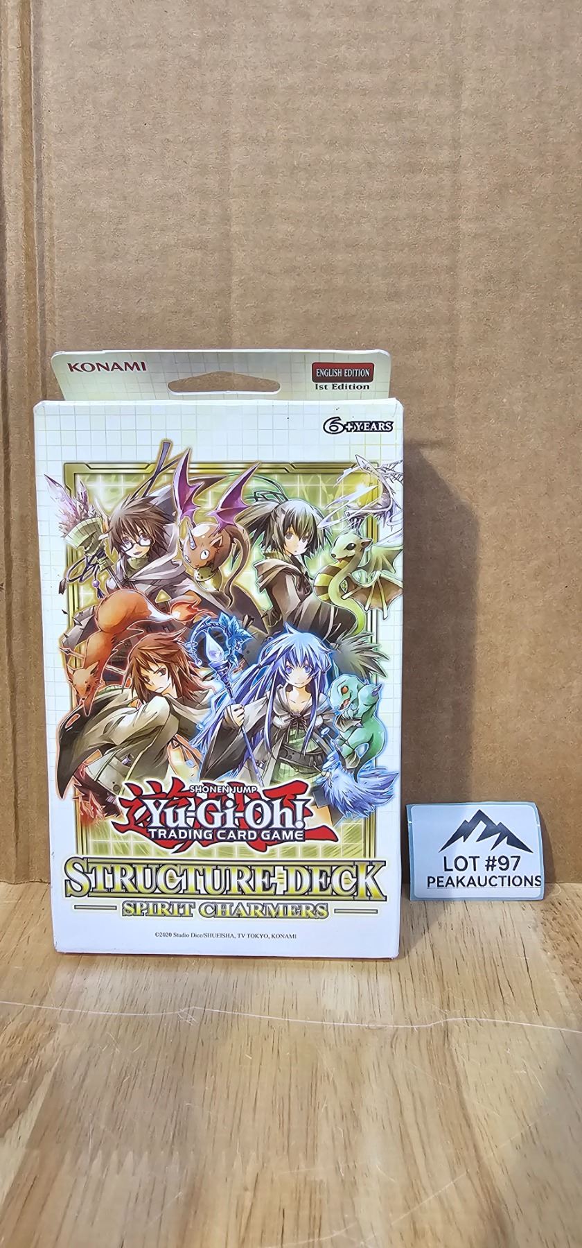 Lot of 1 Yu-Gi-Oh Structure Deck - Spirit Charmers