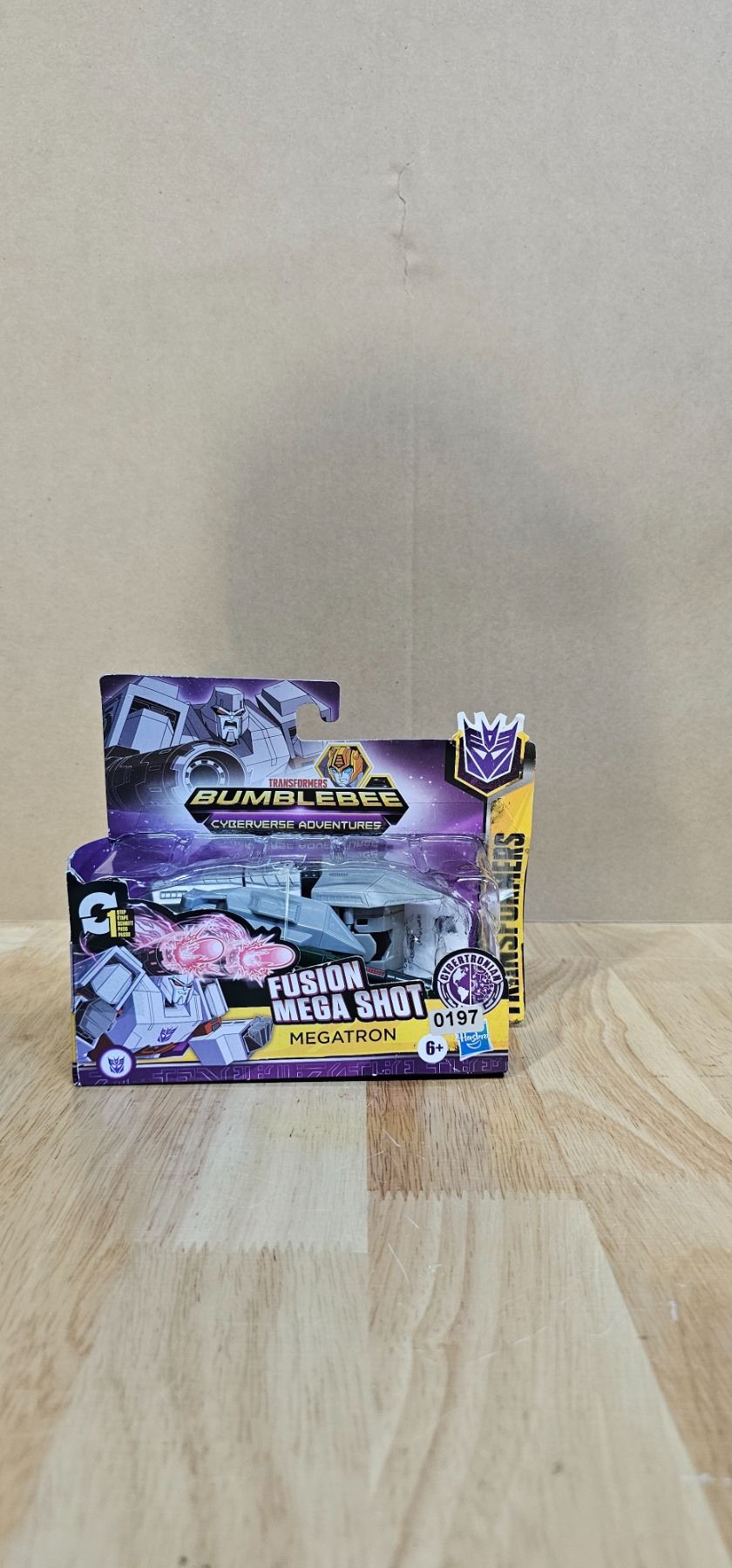 Lot of 1 Transformers Fusion Mega Shot MEGATRON sealed
