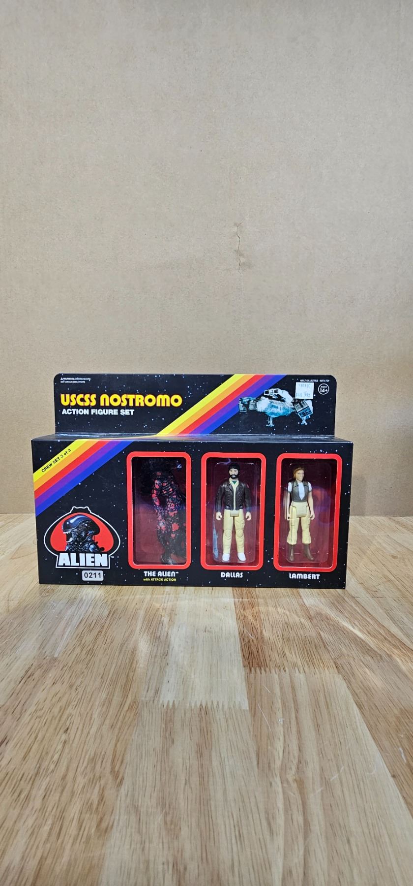 Lot of 1 USCSS Nostromo Action Figure Set - Alien