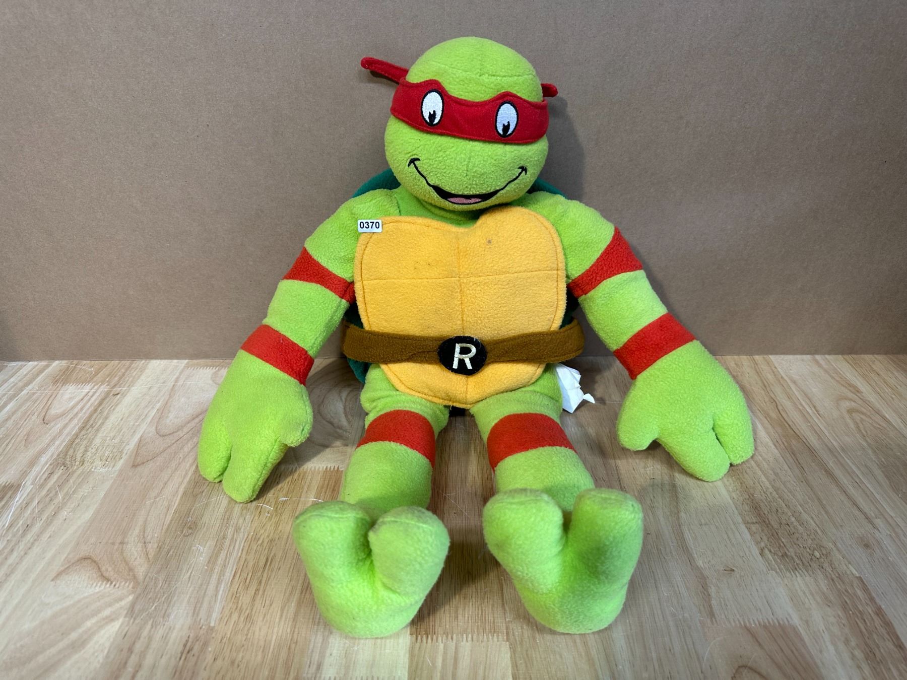 Lot of One Nickelodeon TMNT Teenage Mutant Ninja Turtle Raphael Plush