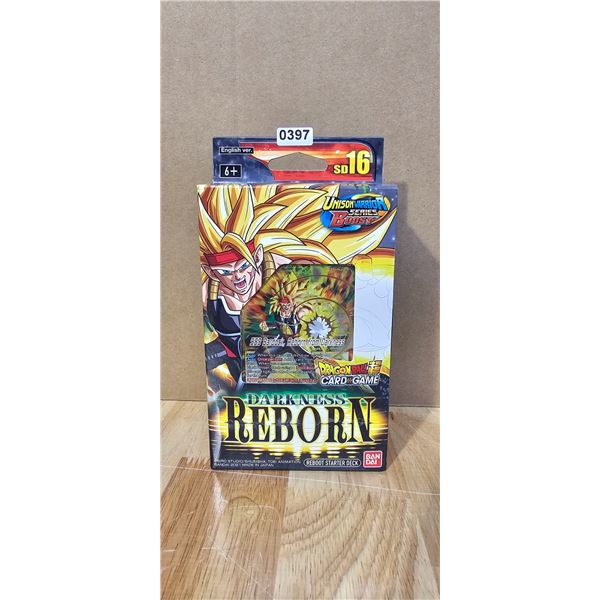 Lot of 1 Dragon Ball Z Card Game - Darkness Reborn Reboot Starter Deck
