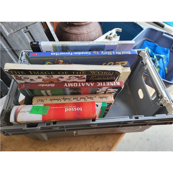 CANADA POST MAIL TOTE WITH BOOKS