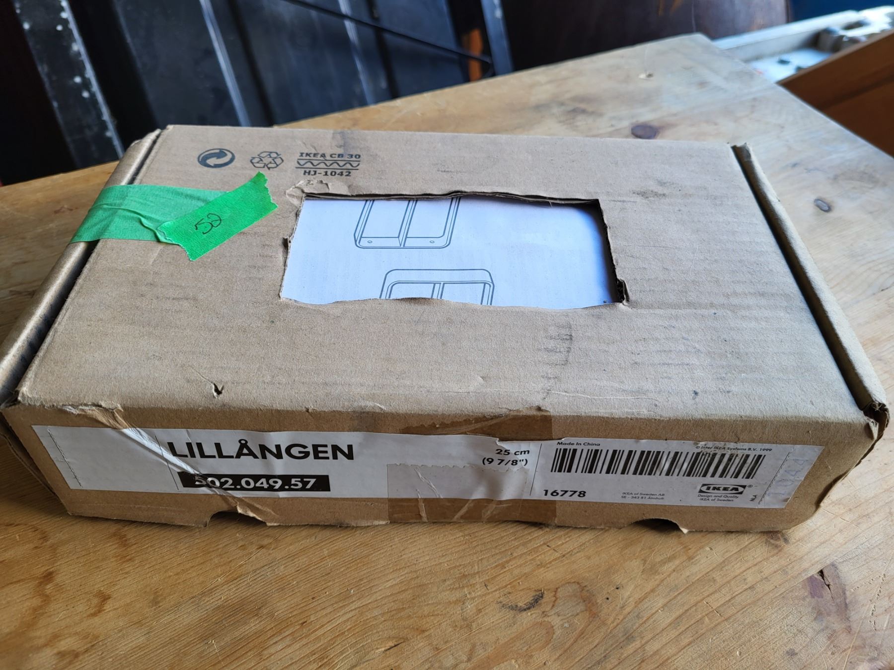 NEW IN BOX IKEA LILLANGEN WALL BRACKETS