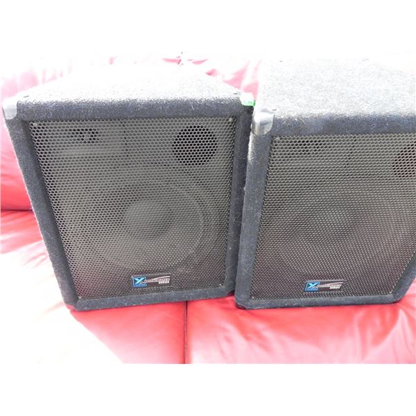 PAIR OF YORKVILLE Y112 150 WATT SPEAKERS