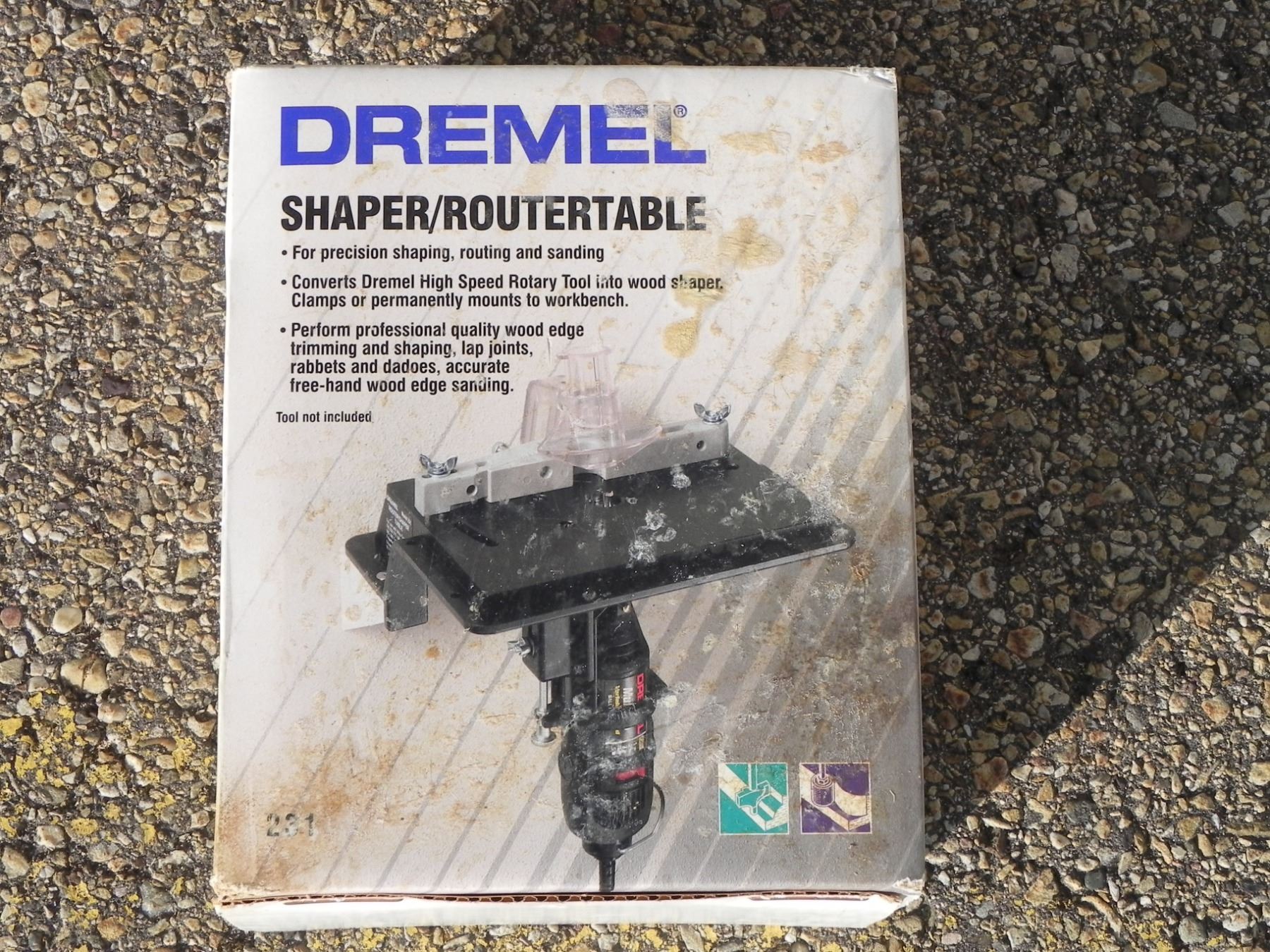 NEW DREMEL SHARPER/ROUTER TABLE (231)
