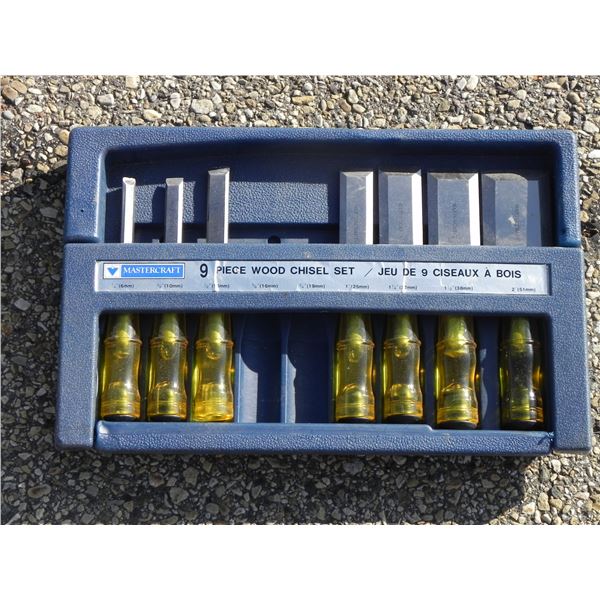 MASTERCRAFT 7 PIECE WOOD CHISEL SET