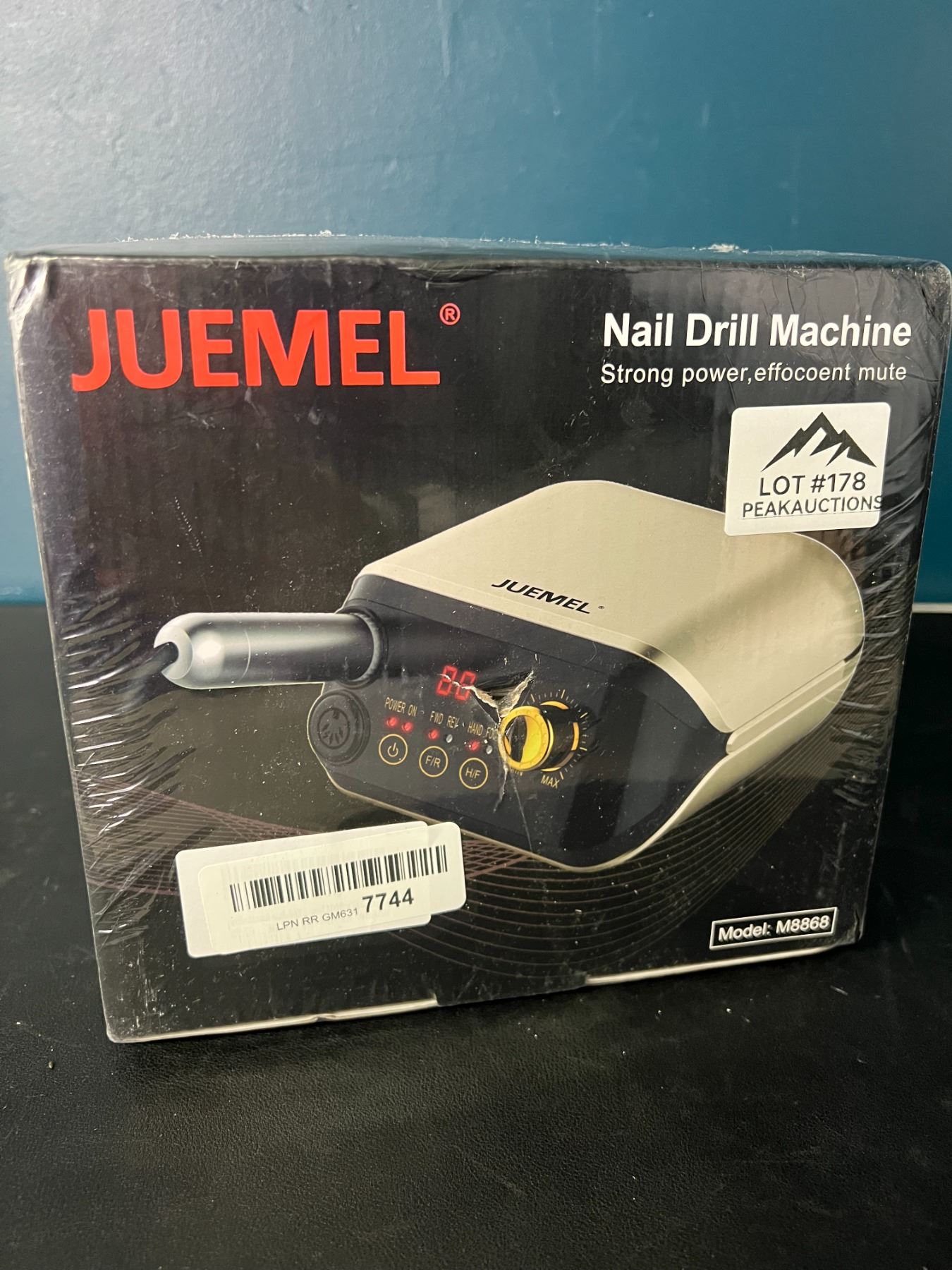 Lot of 1 Juemel Nail Drill Machine Model:M8868 - 35,000 RPM High Power ...