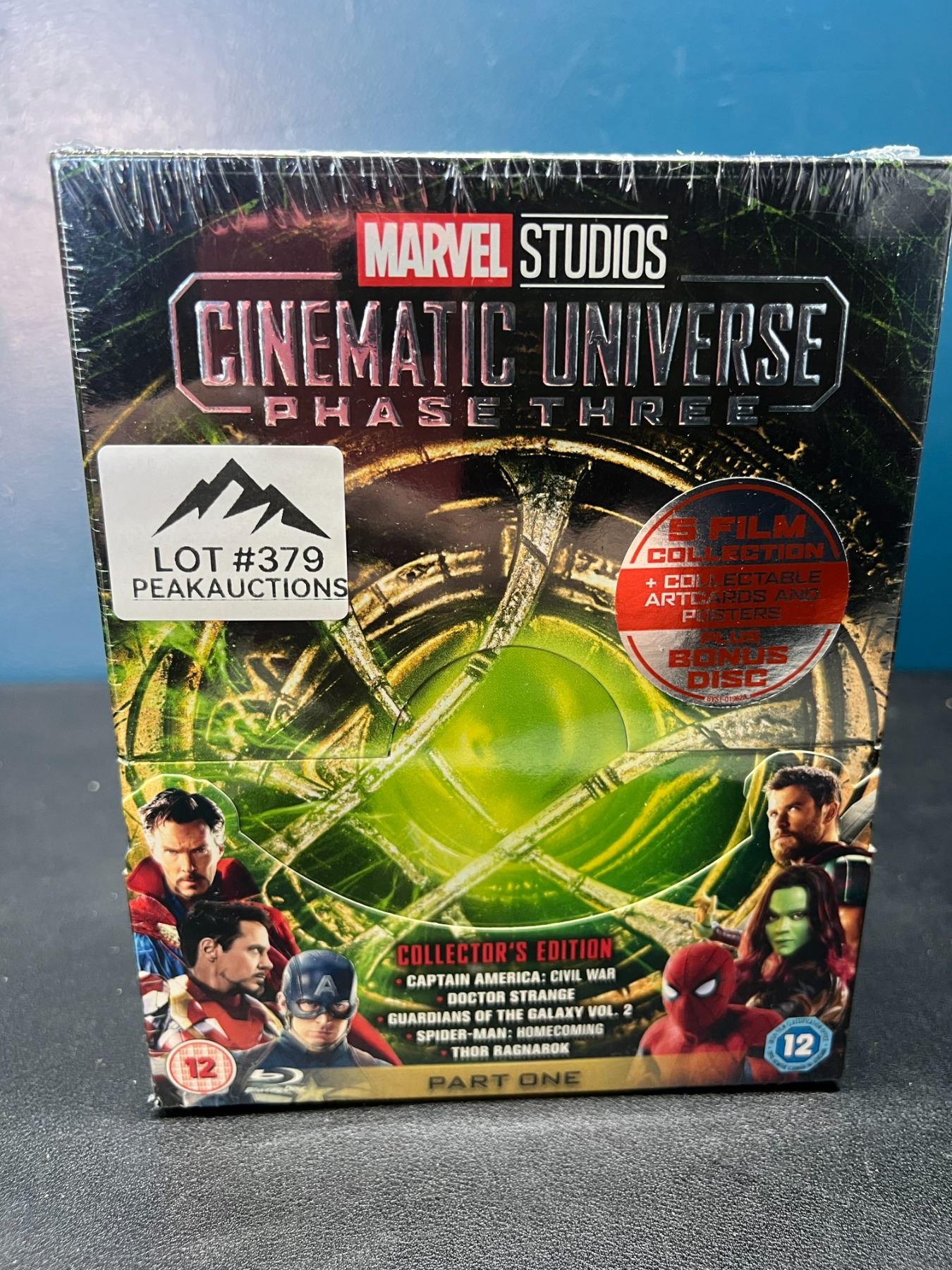 Lot of 1 Marvel Studios Cinematic Universe Phase Three Collector's ...