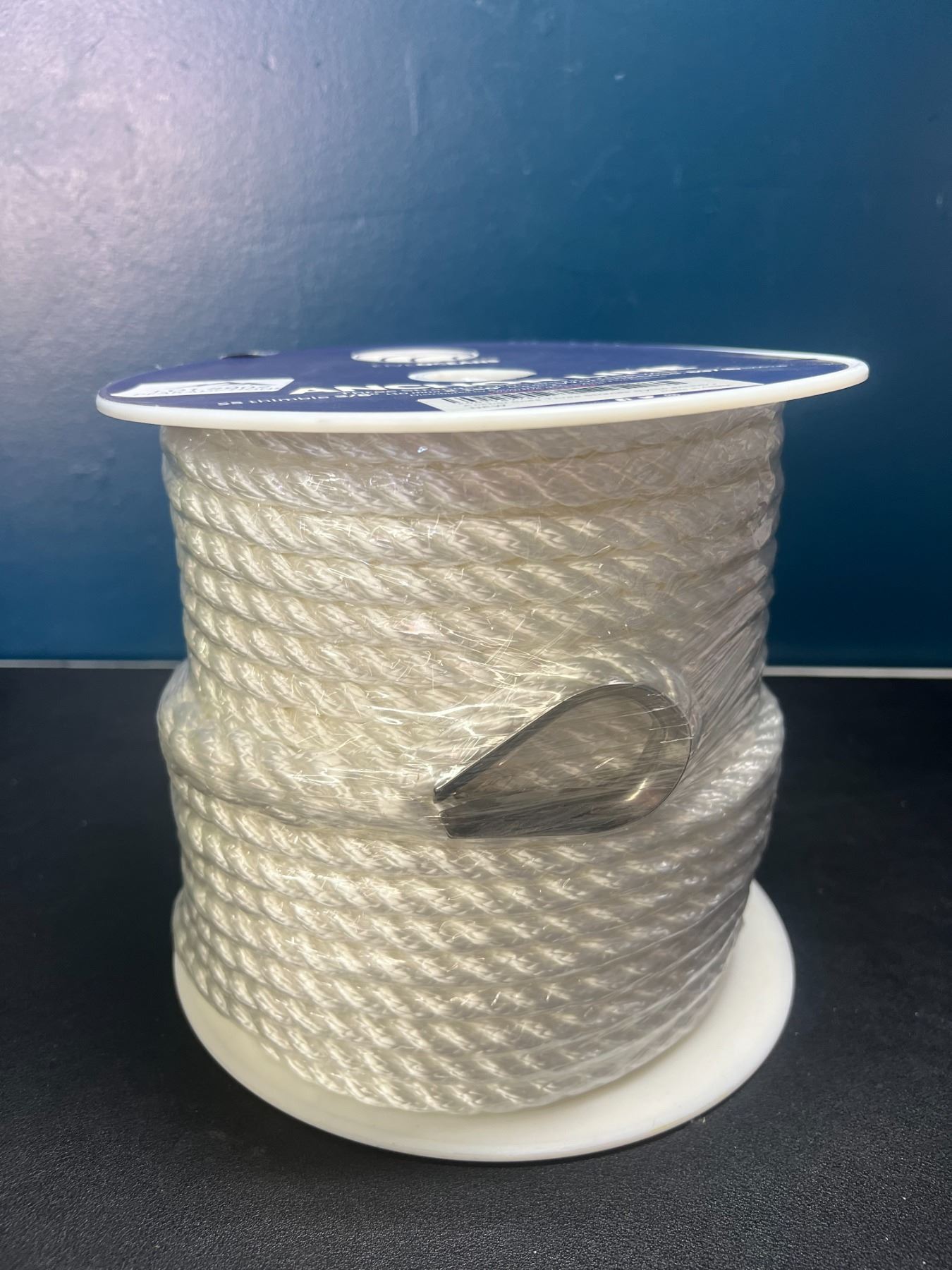 Lot of 1 Giant Roll of Anchor Line Rope - 3/8" x 150FT Length - Working ...
