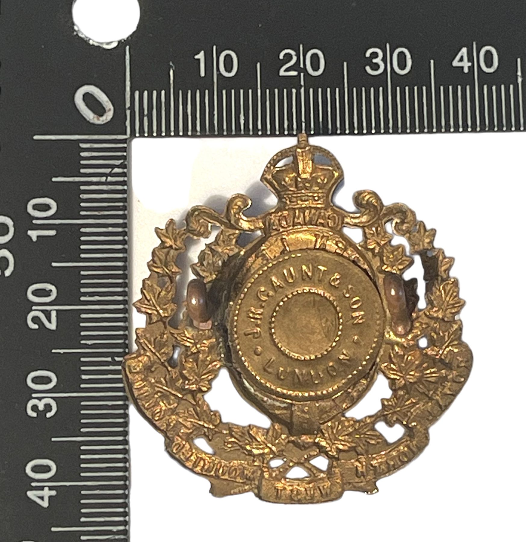 Royal North West Mounted Police Cap Badge