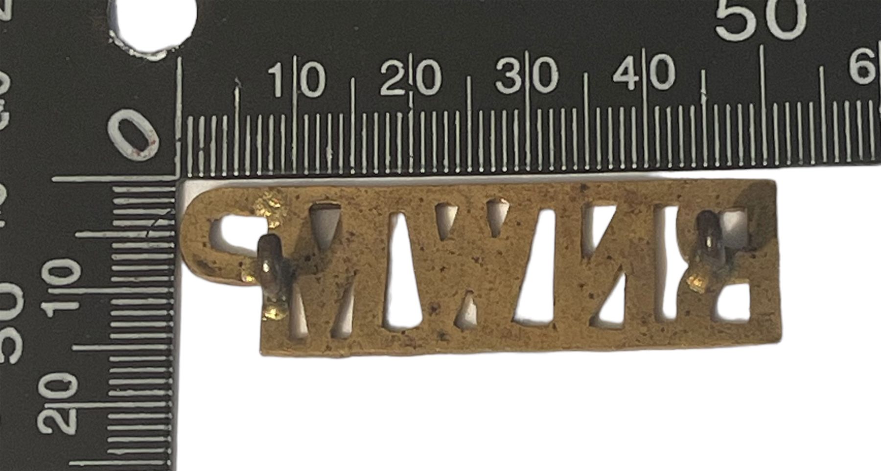 Royal North West Mounted Police Shoulder Title Badge