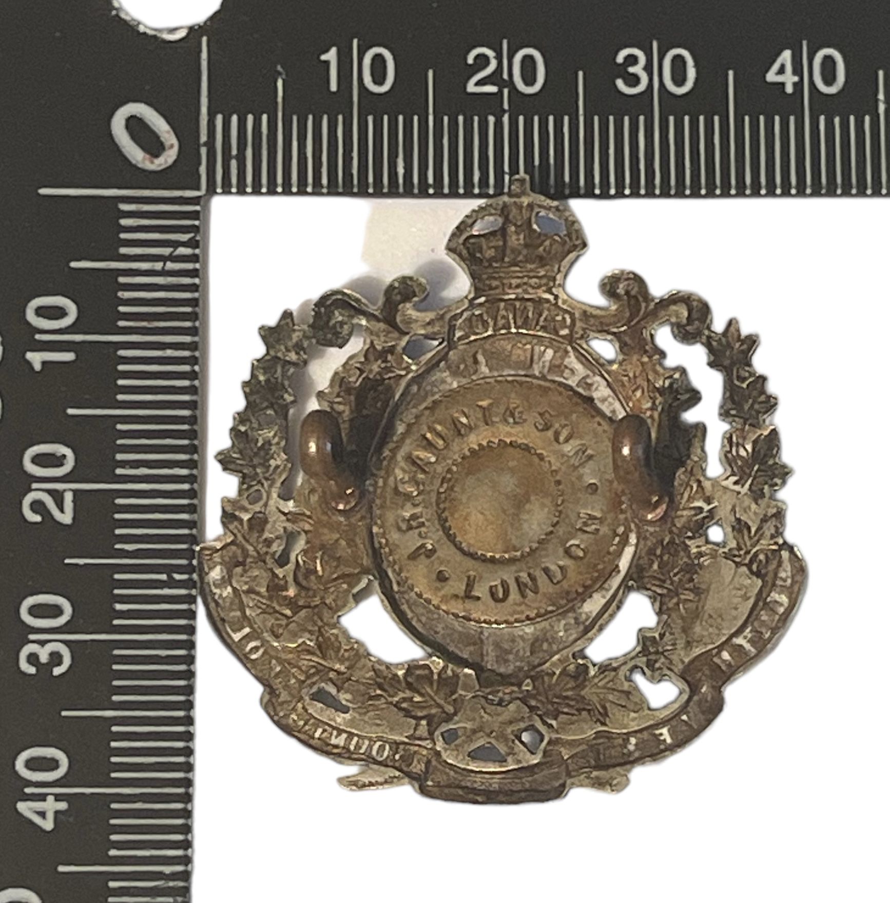 NWMP North West Mounted Police Cap Badge