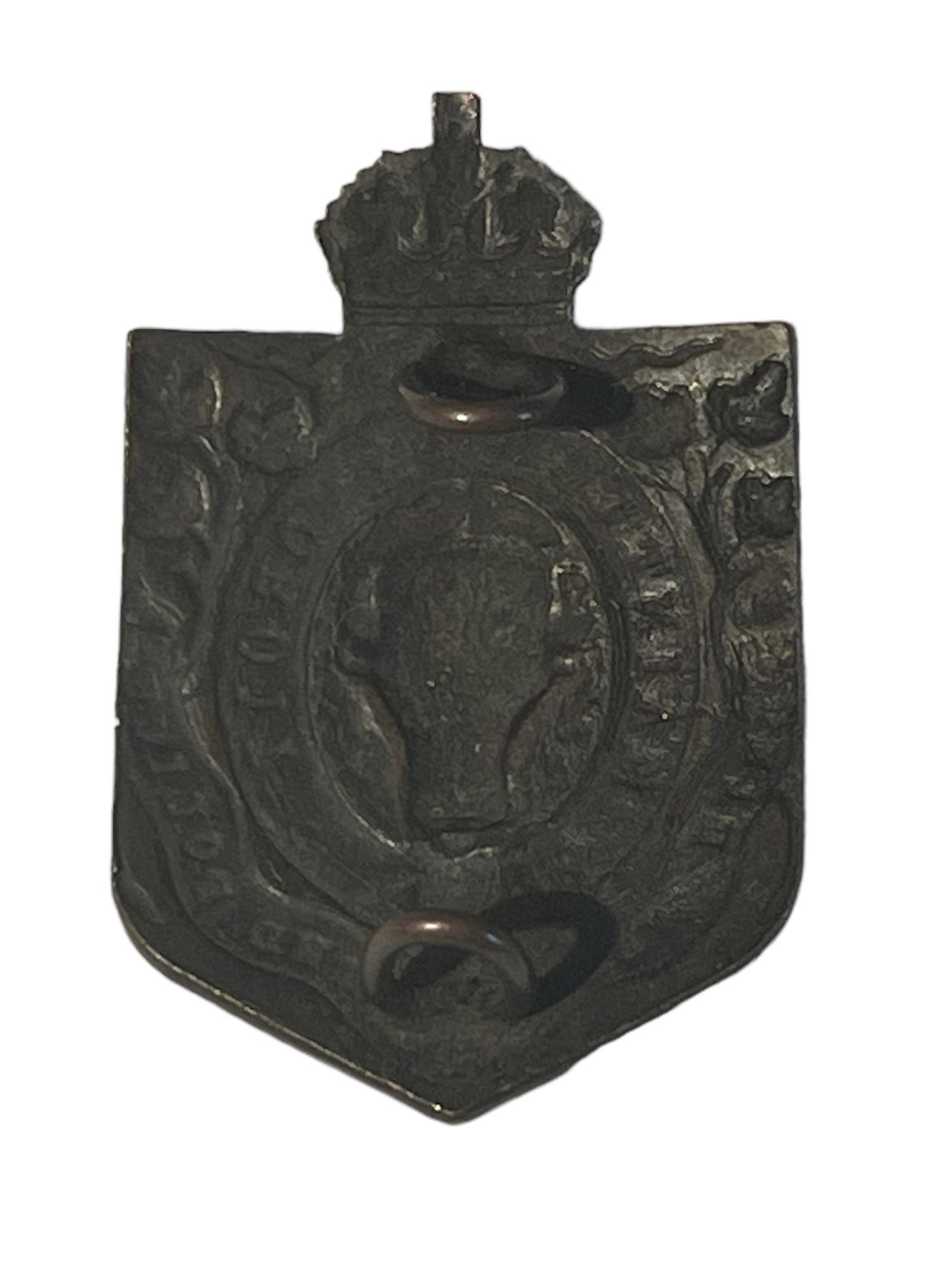 NWMP North West Mounted Police Collar Badge - Proto Type