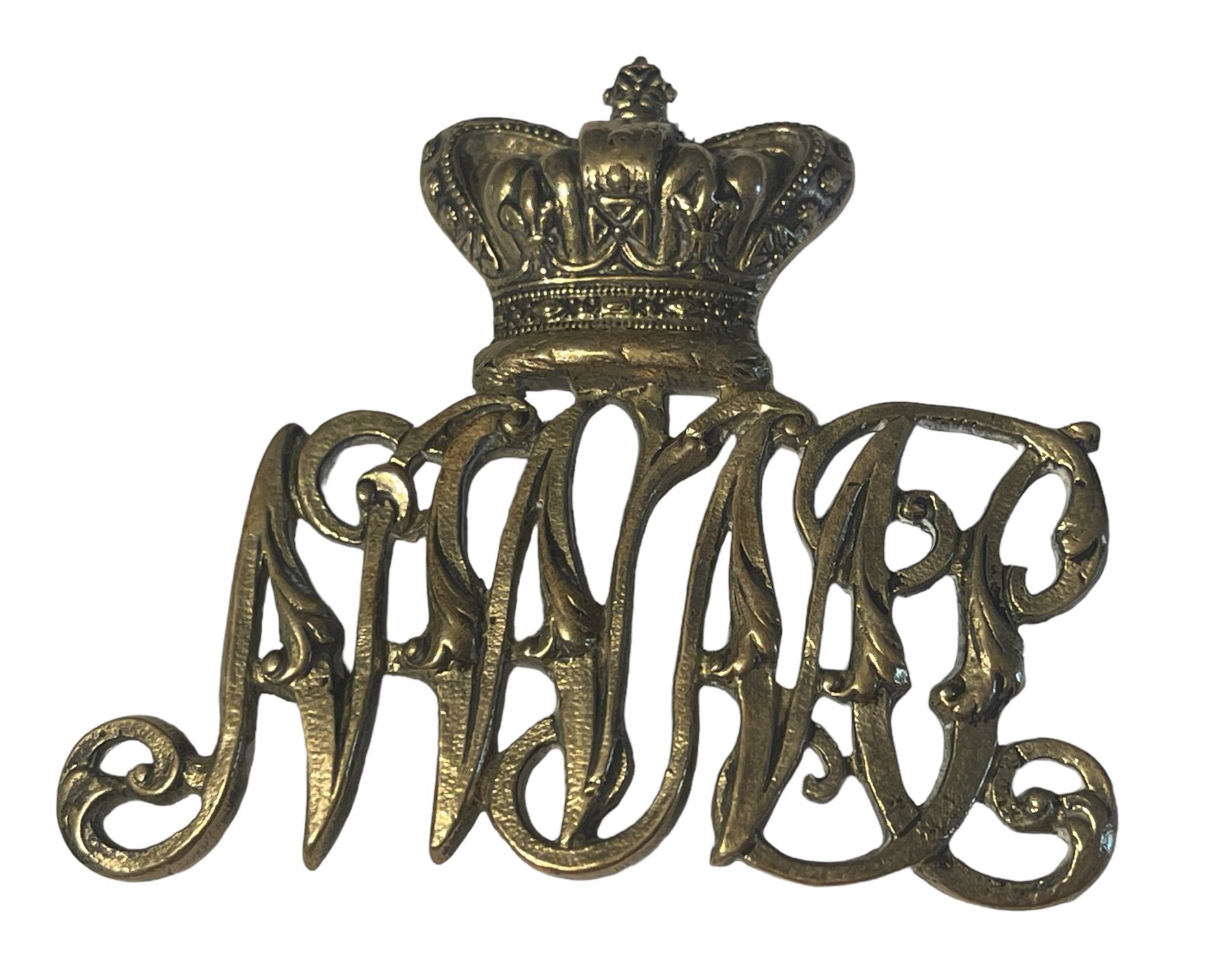 NWMP North West Mounted Police Sergeants Binocular Case Badge