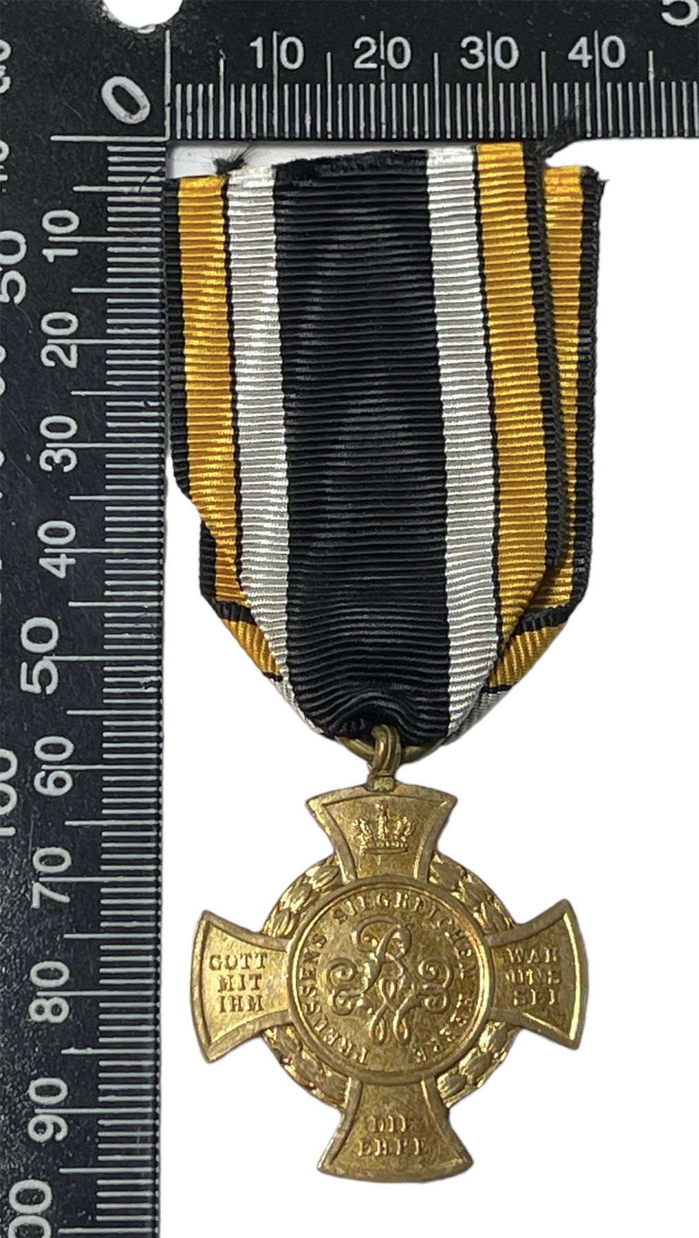 Prussian Commemorative Cross For 1866