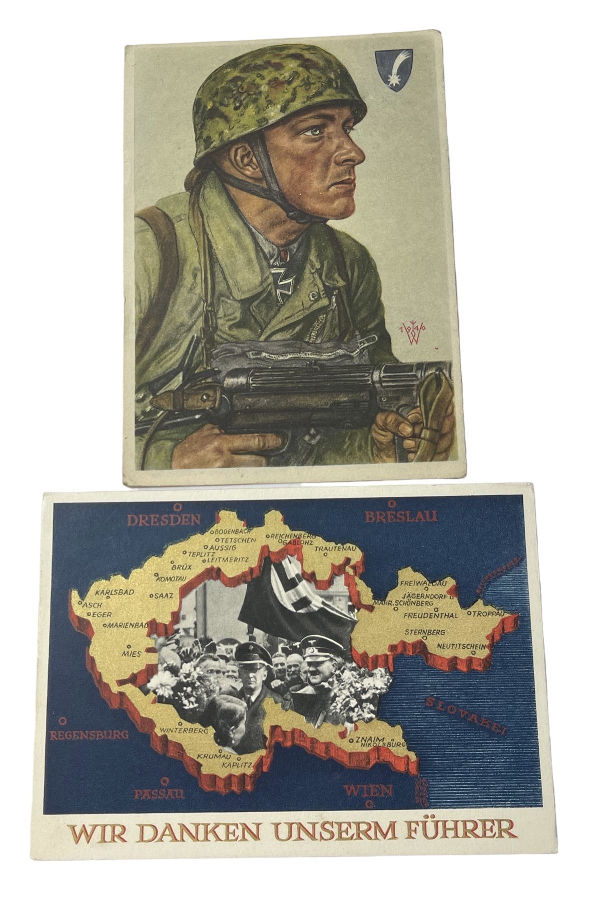 German Propaganda Postcard Lot