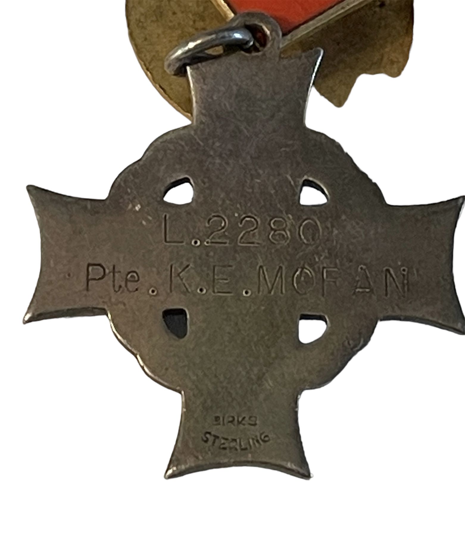 WW2 Memorial Cross Medal Saskatoon Light Infantry & Other Badges