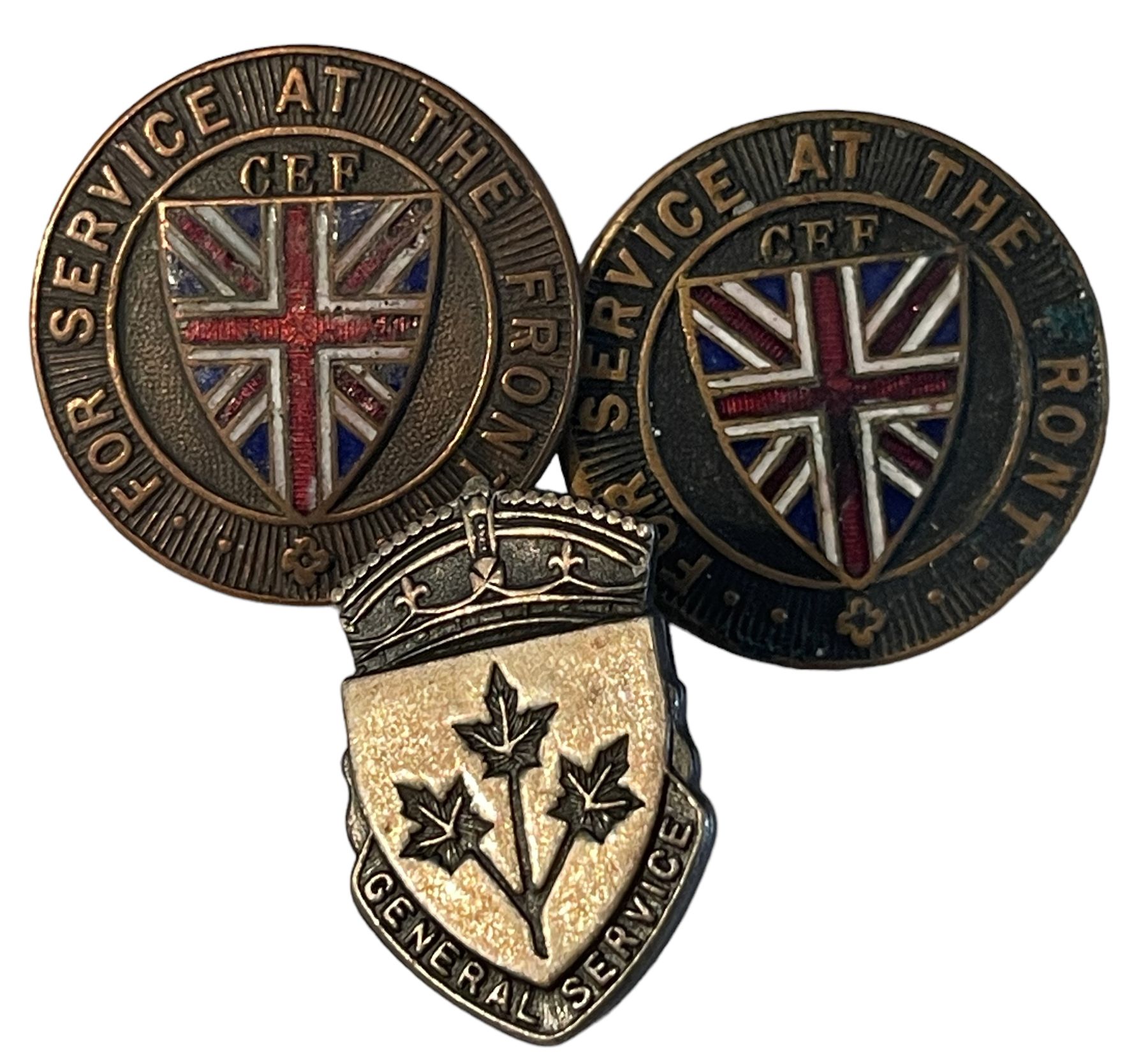 WW1 & WW2 Service Badge Lot