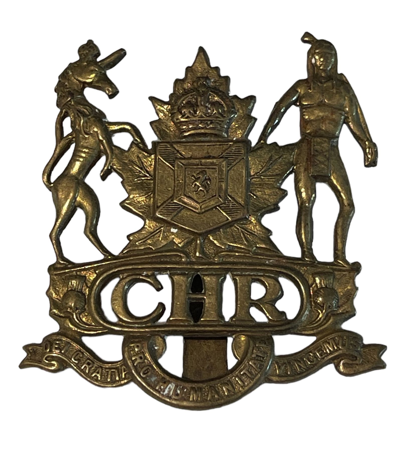 Colchester & Hants Regiment Cap Badge