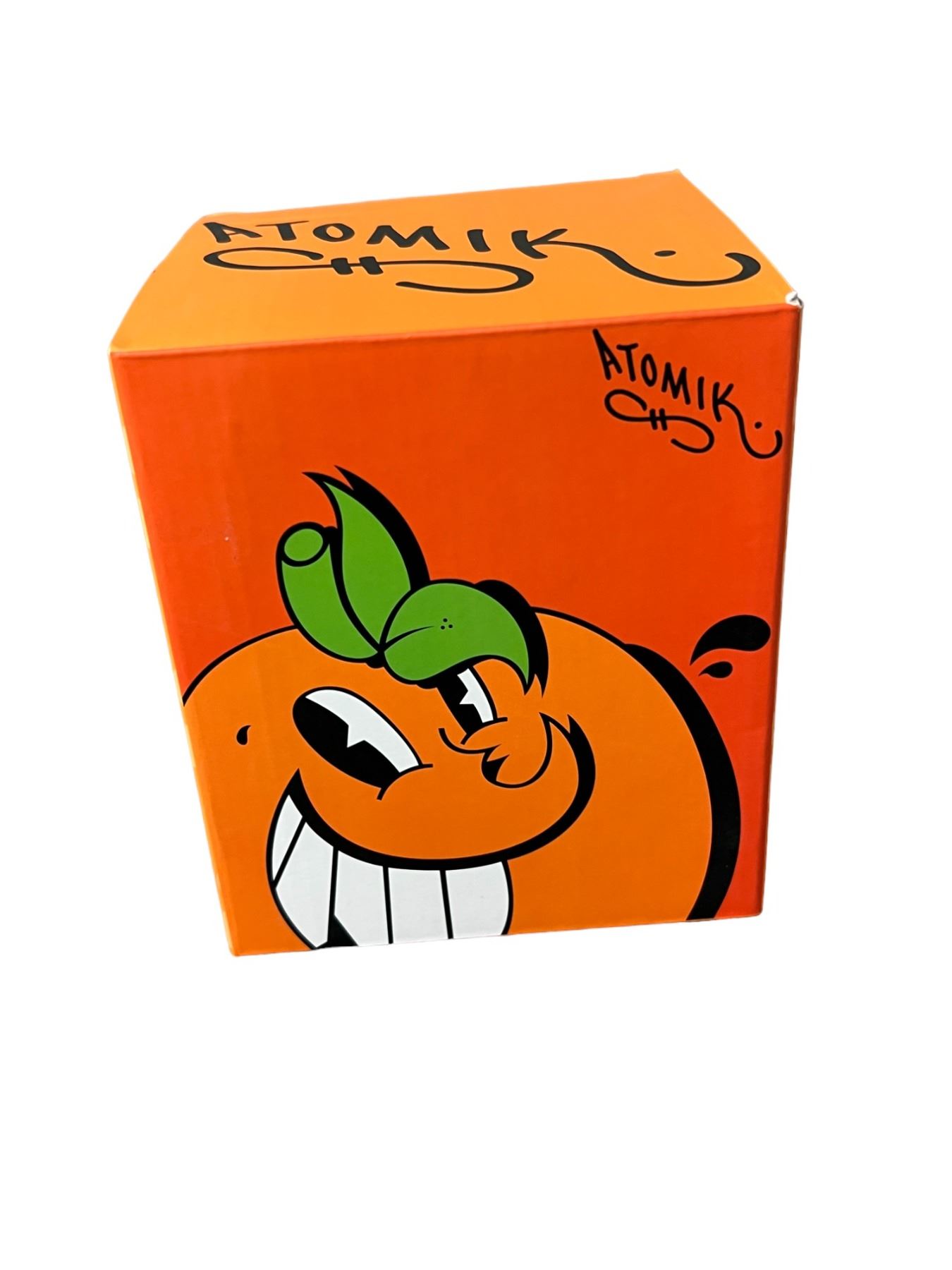 UVD TOYS 3D Retro X Atomik Atomiko yellow RARE VINYL FIGURE