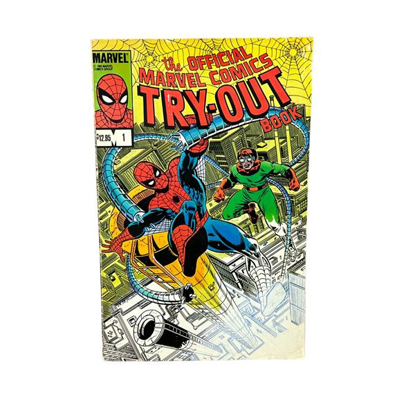 The official marvel comics try out giant sized comic book number one ...