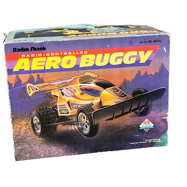Aero buggy radio controlled race car toy with box
