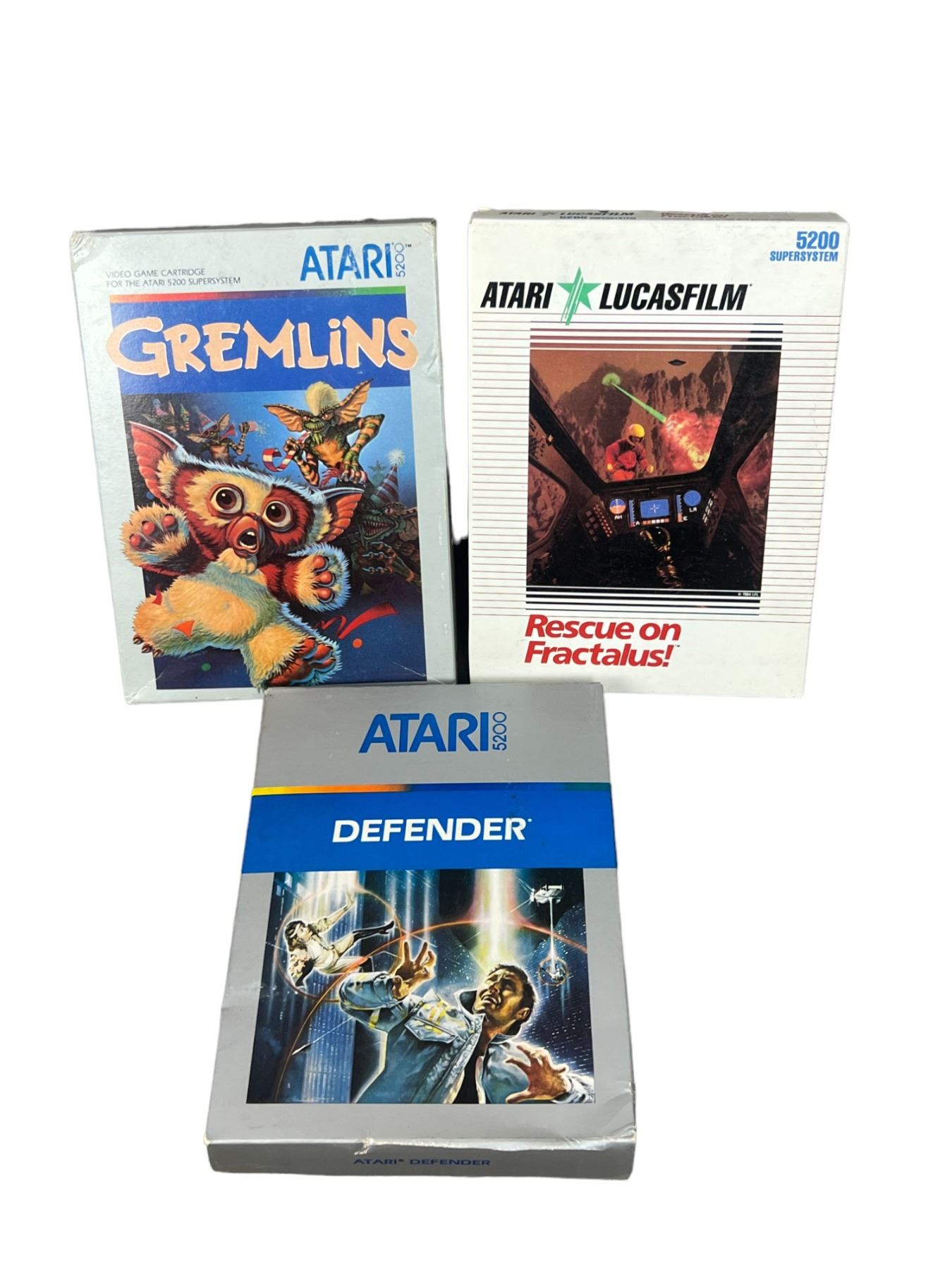 ATARI vintage video game collection lot gremlins Lucasfilm
