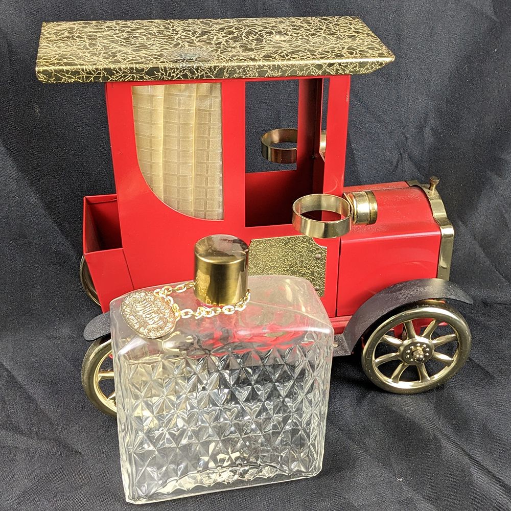 Vintage Musical Liquor Decanter Car