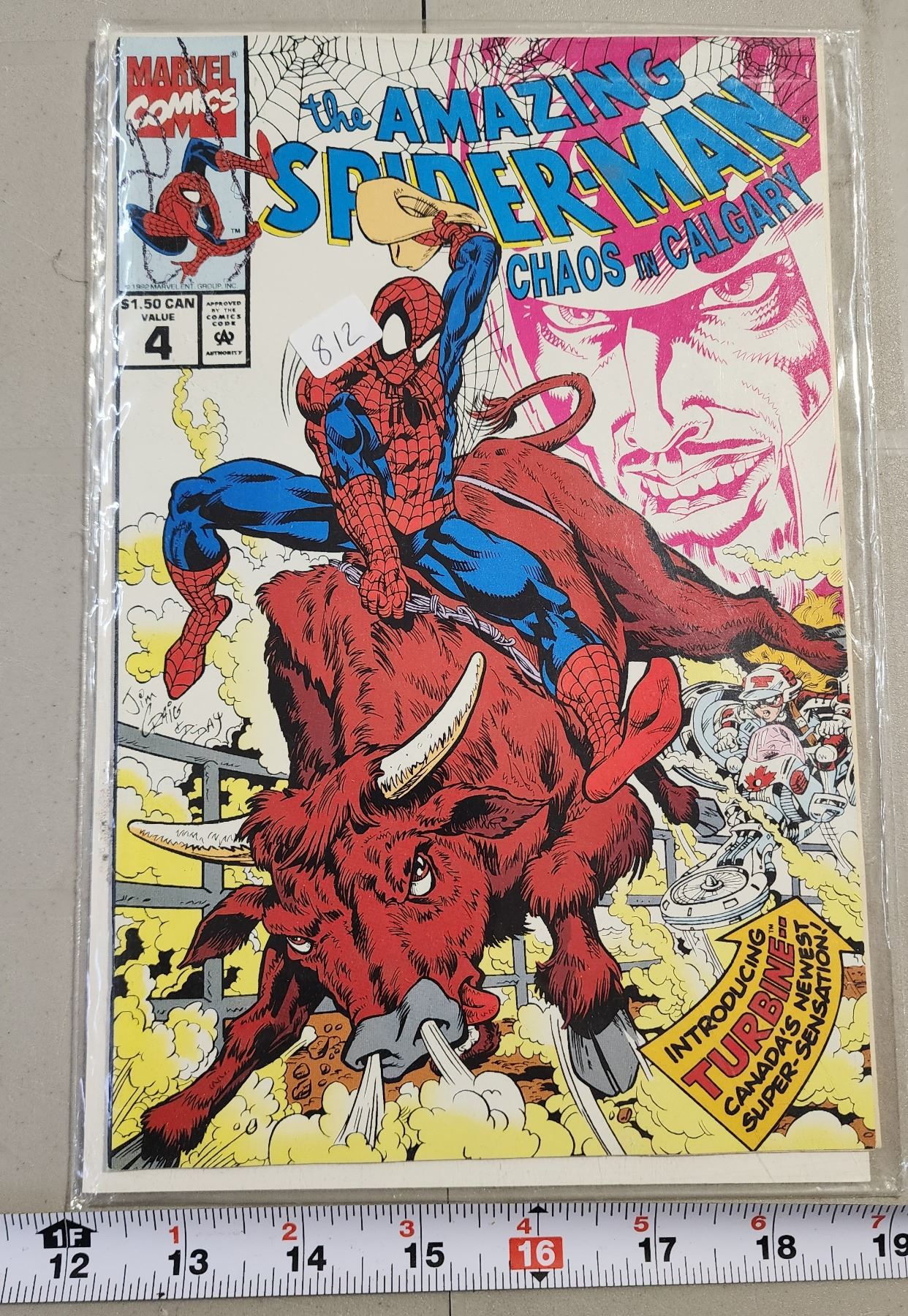 Rare - Amazing Spiderman, Chaos in Calgary!! - stampede, comic book ...