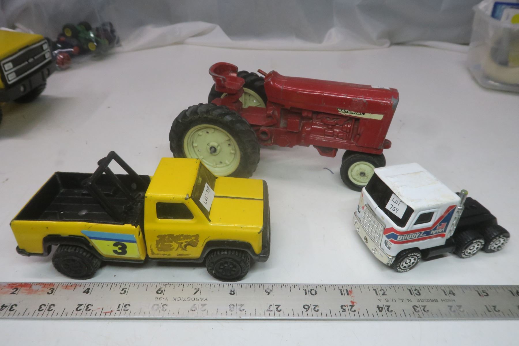 Incomplete International tractor, Buddy L truck cab Tonka Truck ...