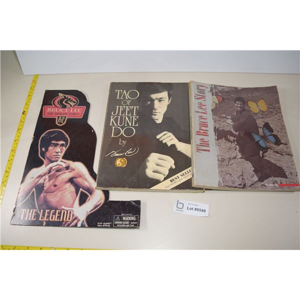 Bruce Lee Books And Cut Out Bodnarus Auctioneering