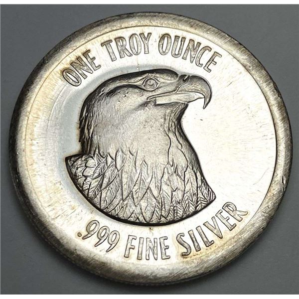 Bald Eagle Pure Silver Assay No.183 1 ozt .999 Silver