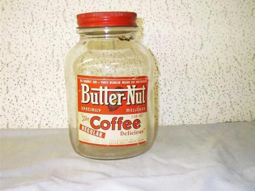 BUTTERNUT COFFEE JAR