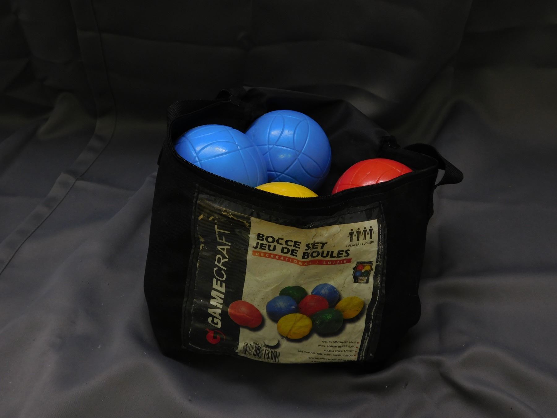 Bocce Ball Set 4 Players with Bag