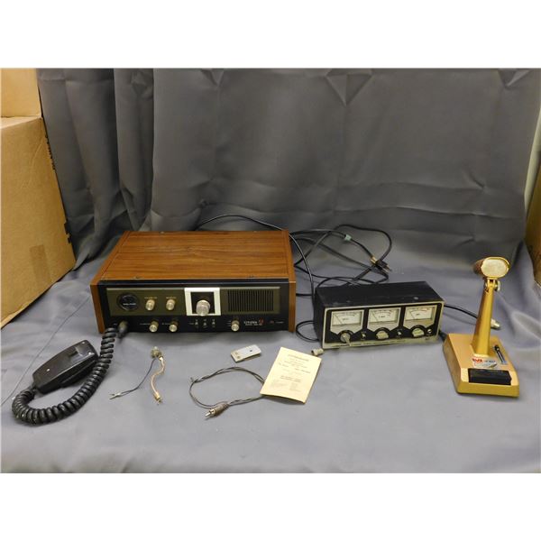 Citizen Model SSB-M6 CB Radio CB 807 Mic, Micronta 3 Range Power ...