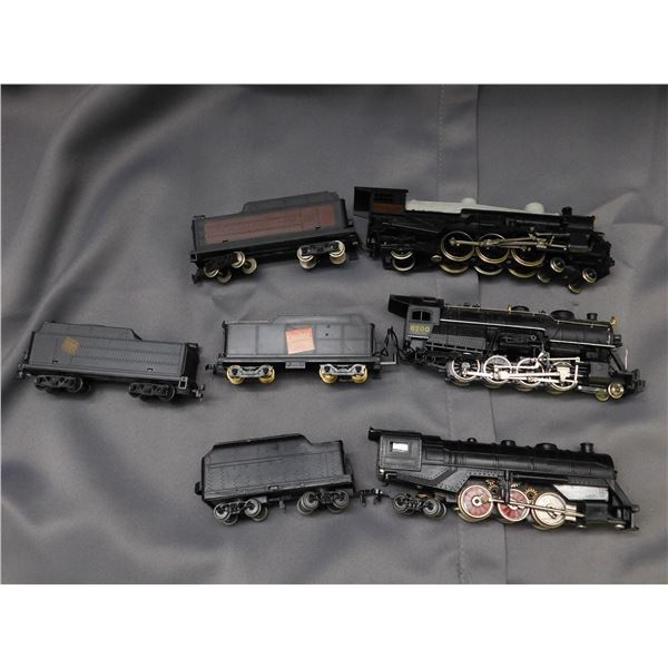 Lot of 3 HO Scale RSO Steam Engine and Coal Cart, Bachmann Engine/Cart ...