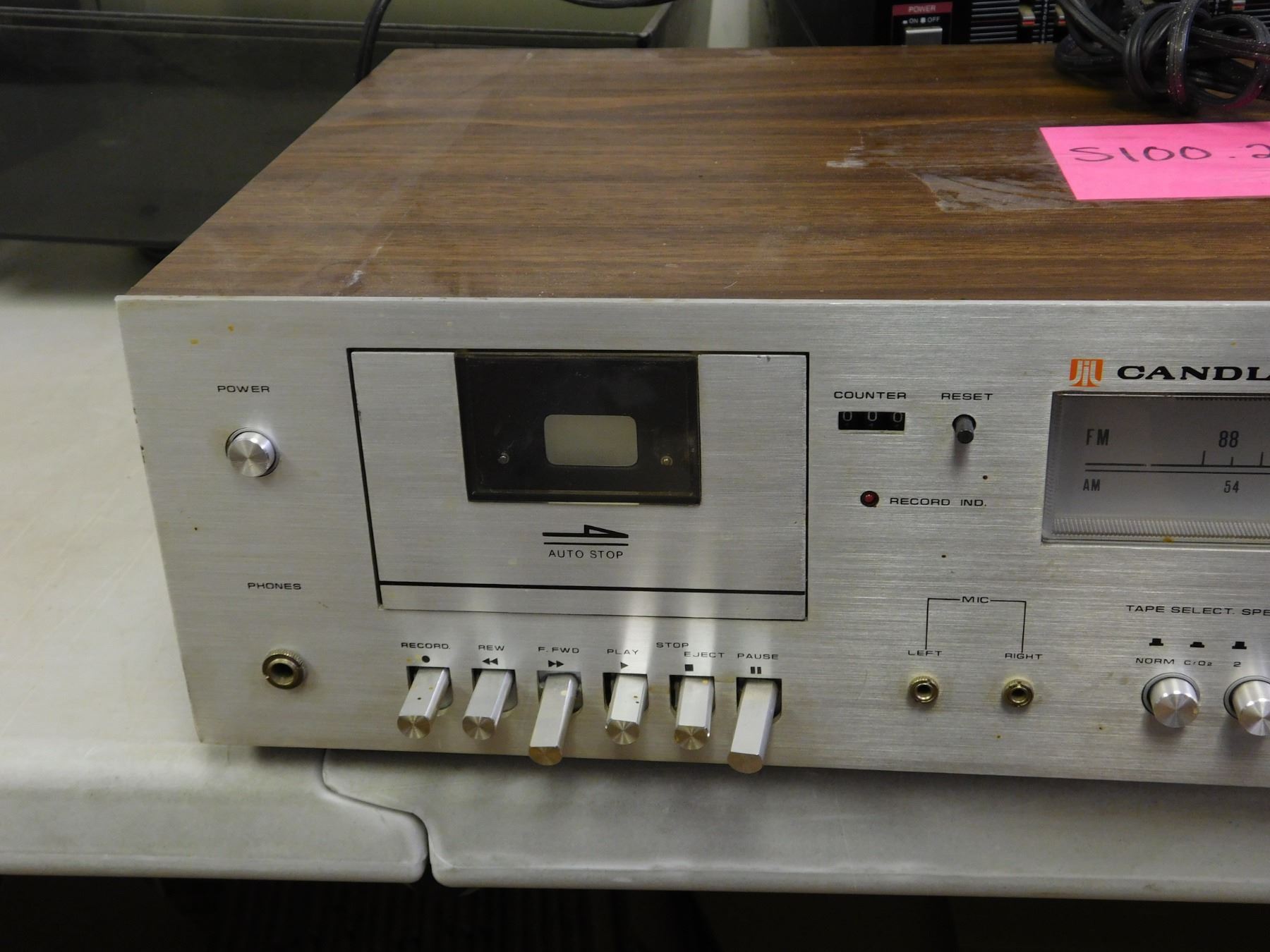 END OF THE RUN Receiver, VHS Player, Pulser, Receiver Multi-Unit ...