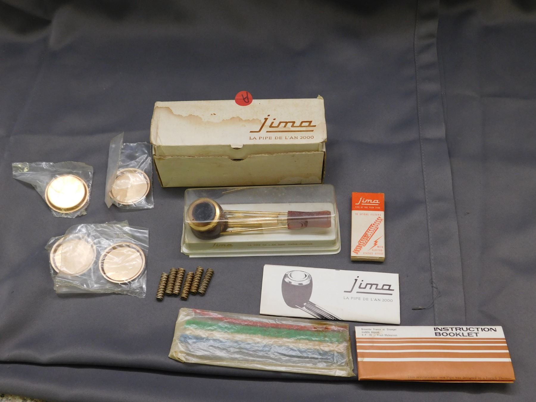 Jima La Pipe De L'An 2000 Smoking Pipe, Accessories, Original Box ...