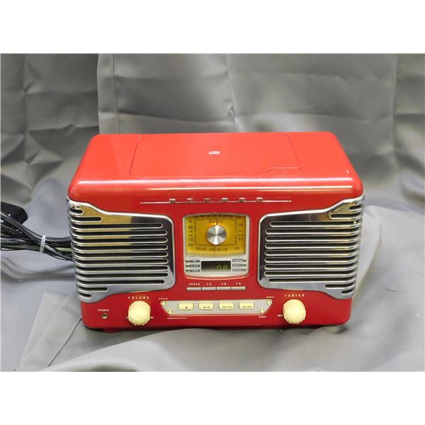 Vintage Teac SL-D80 Retro 50s Plastic AM FM Radio and CD Player