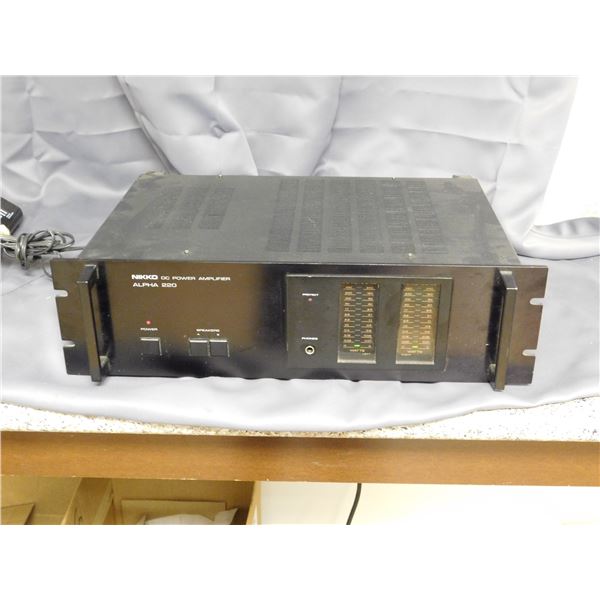 Nikko Alpha 220 DC Power Amplifier